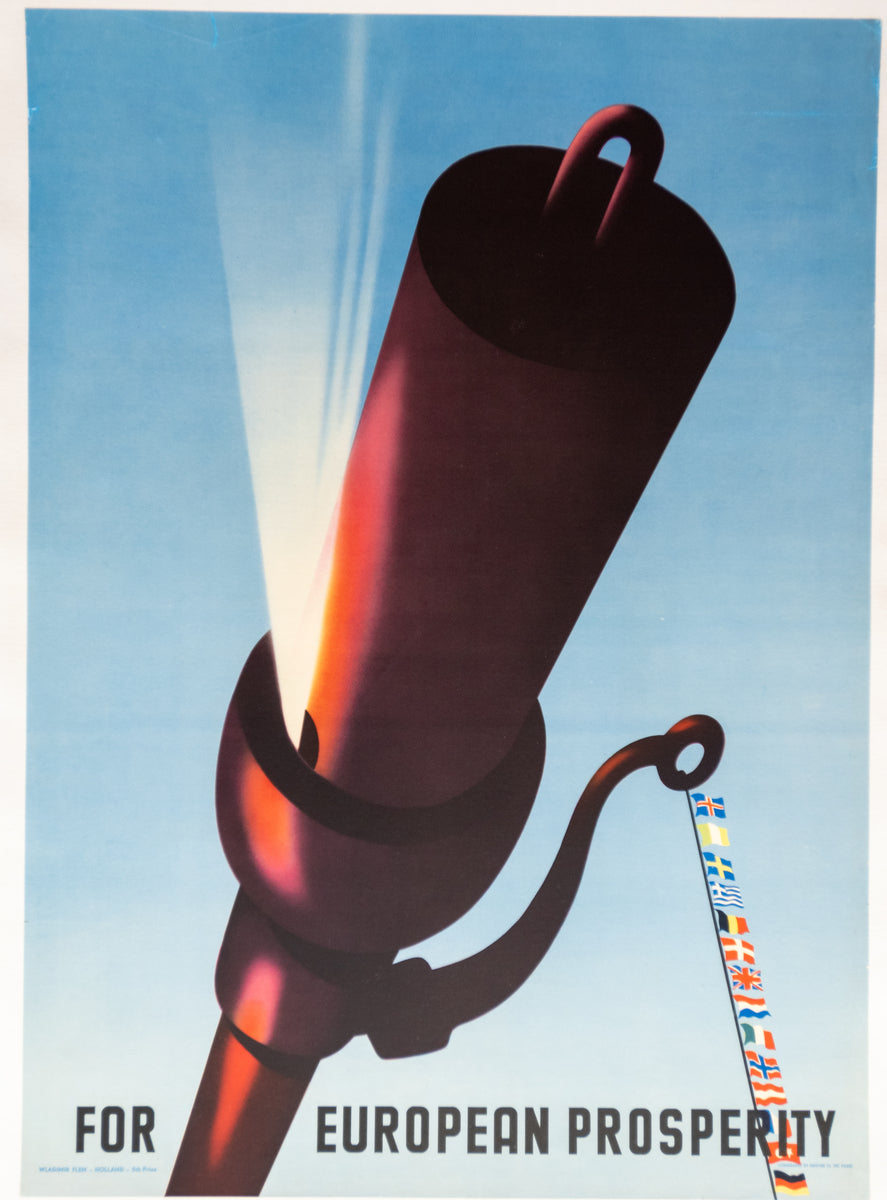 FOR EUROPEAN PROSPERITY (HOLLAND) – Flying Cloud Fine Art Posters