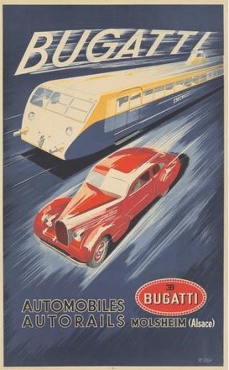BUGATTI – Flying Cloud Fine Art Posters