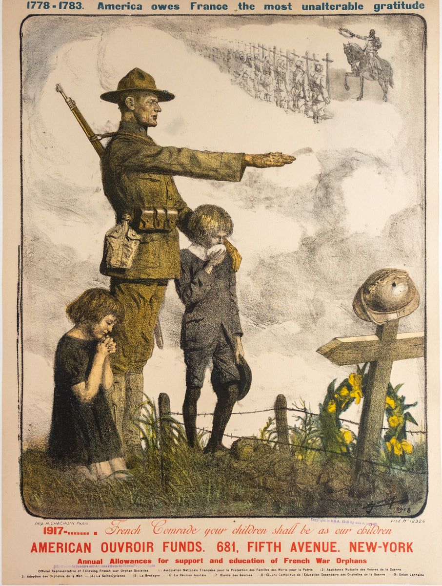 AMERICA OWES FRANCE – Flying Cloud Fine Art Posters