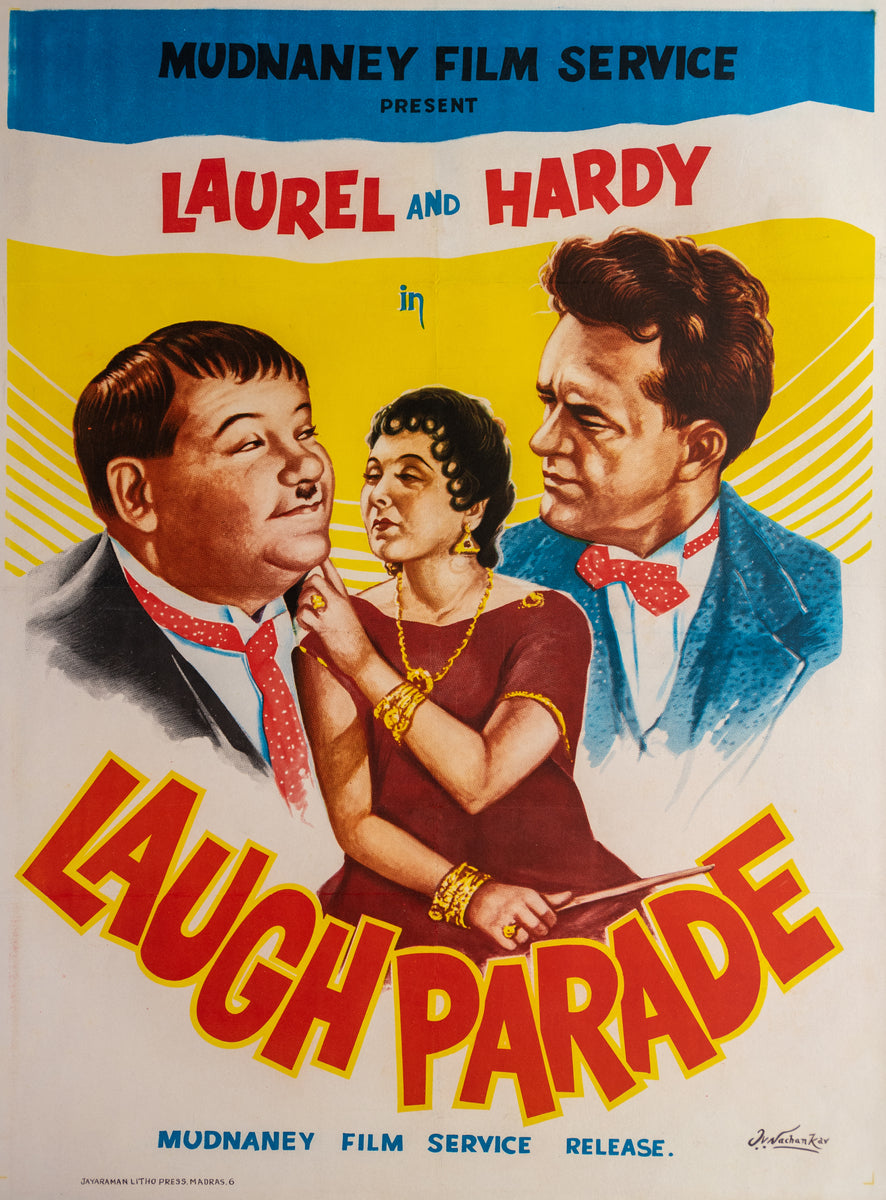 LAUGH PARADE LAUREL & HARDY – Flying Cloud Fine Art Posters