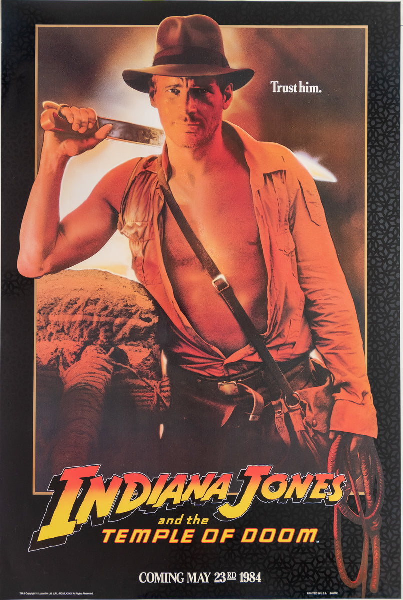 INDIANA JONES AND THE TEMPLE OF DOOM – Flying Cloud Fine Art Posters