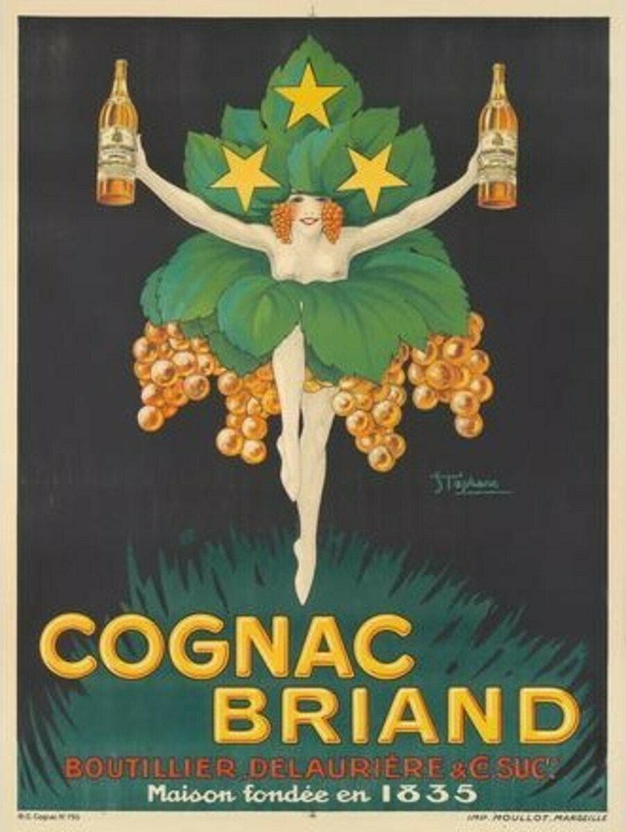 COGNAC BRIAND – Flying Cloud Fine Art Posters