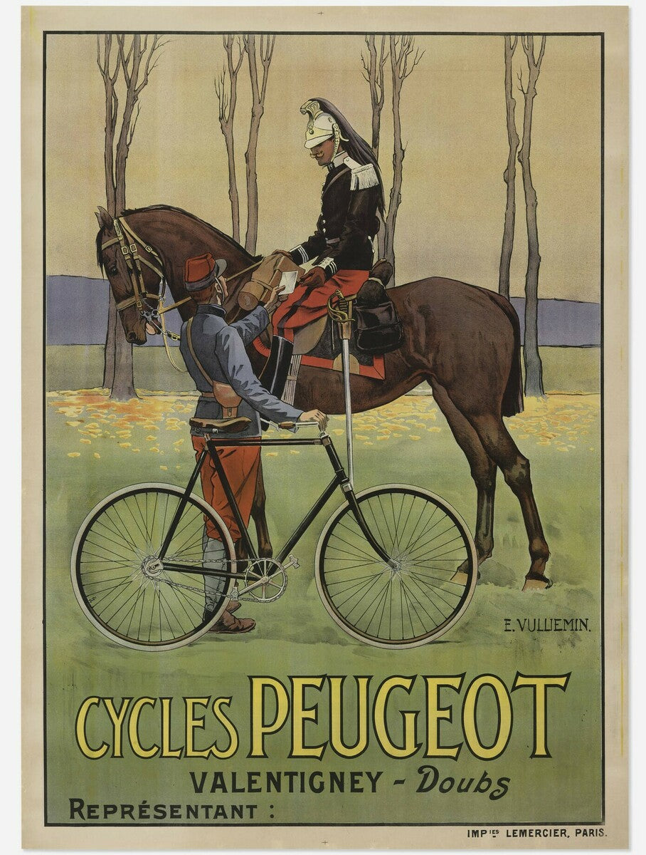 Cycles Peugeot – Flying Cloud Fine Art Posters