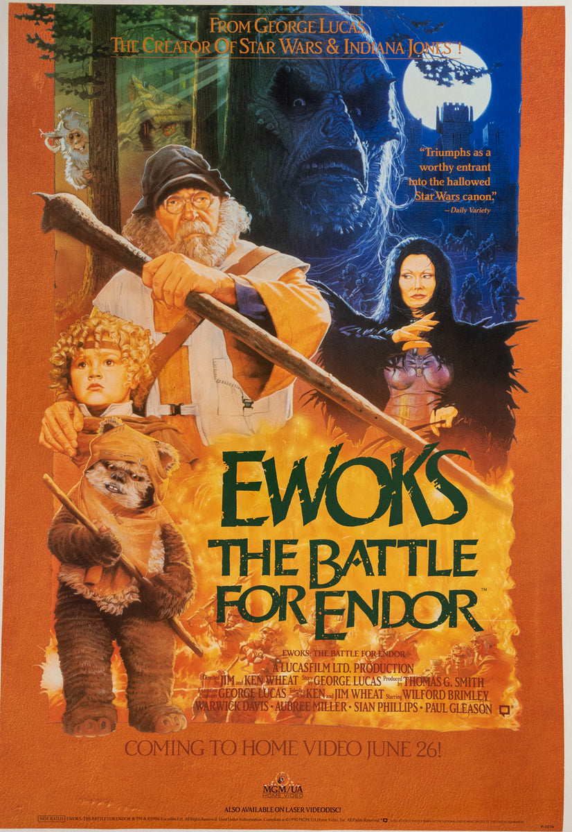EWOKS THE BATTLE FOR ENDOR – Flying Cloud Fine Art Posters