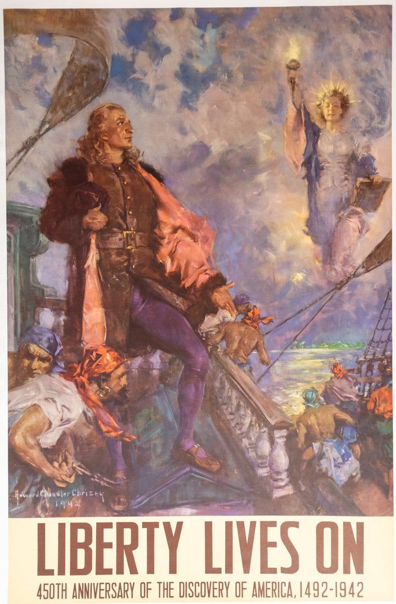 LIBERTY LIVES ON (RARE) – Flying Cloud Fine Art Posters